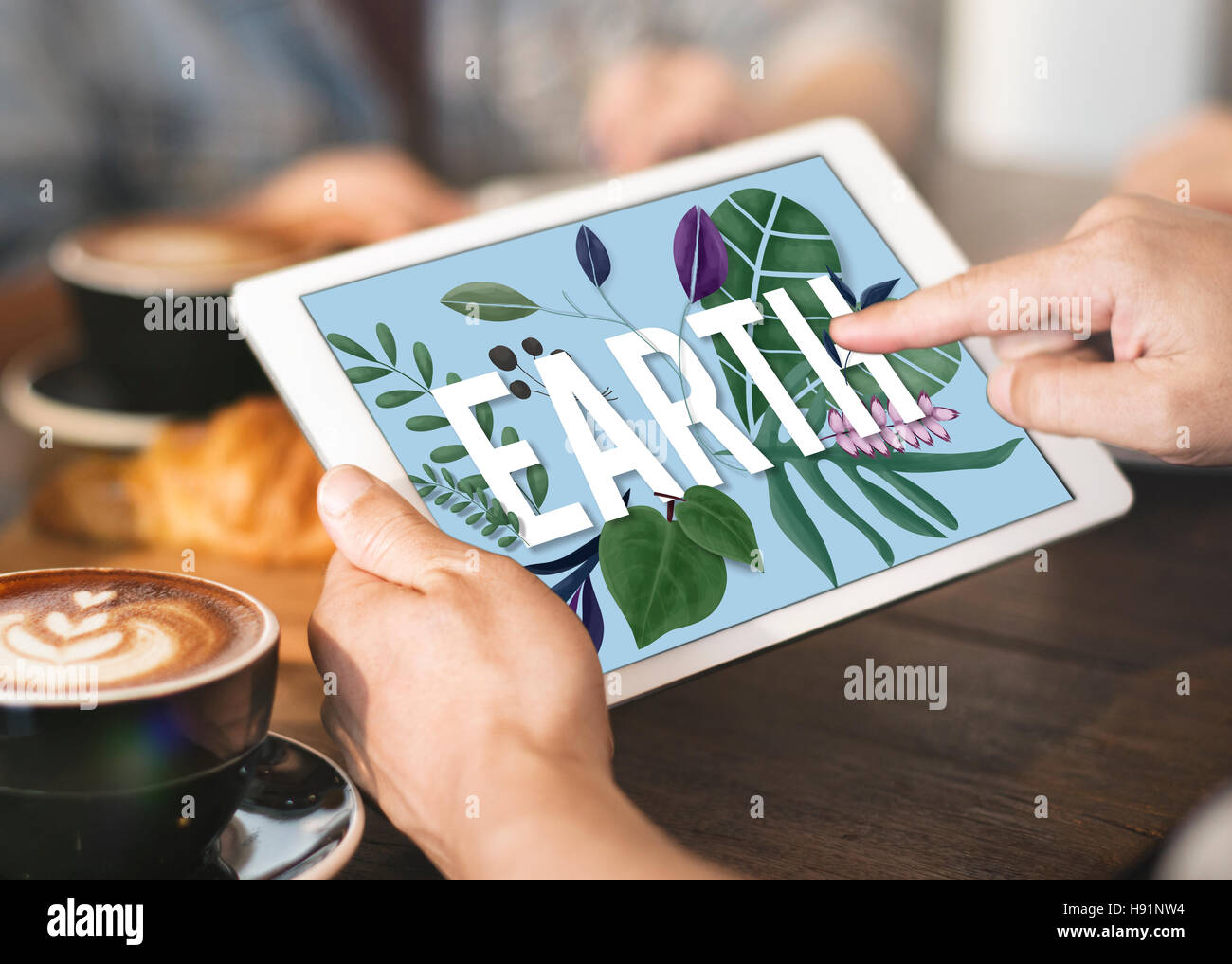 Earth Plant Ecology Environment Natural Resources Concept Stock Photo ...