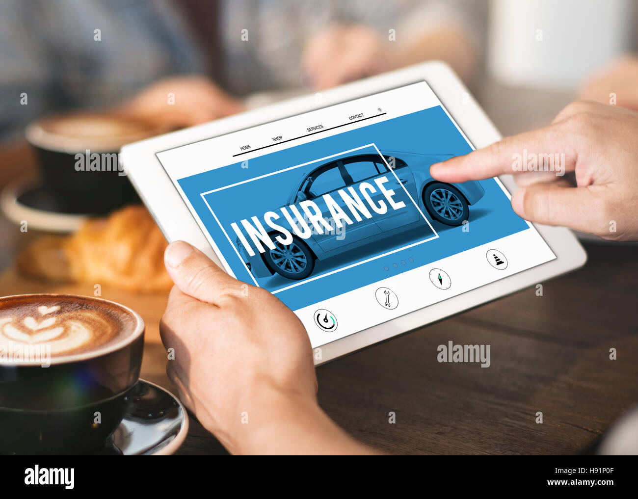 Car rentals agent hi-res stock photography and images - Alamy