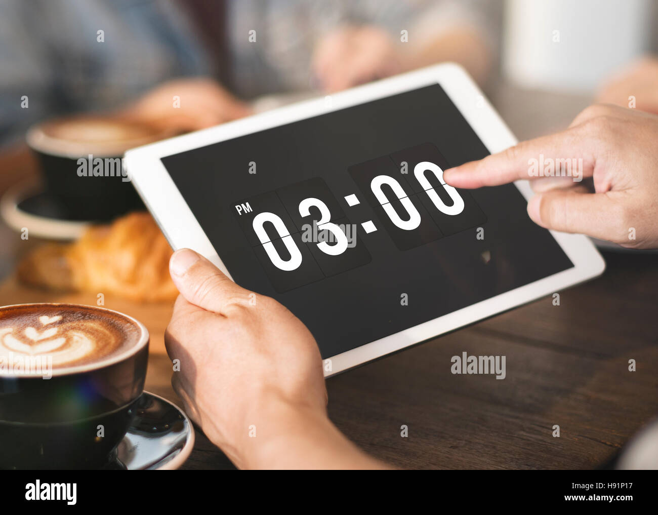 Time And Date Clock Graphic Concept Stock Photo - Alamy