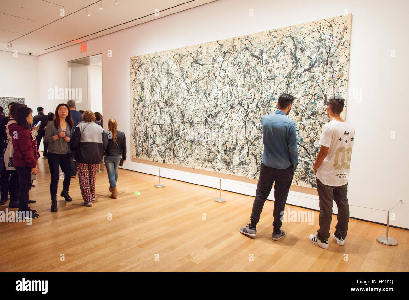 Jackson Pollock- One: Number 31 (1950) . MoMA The Museum of Modern Art ...