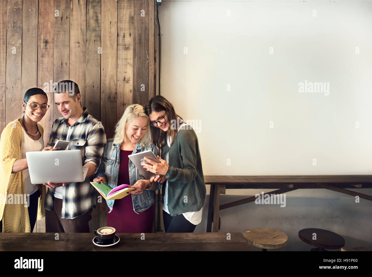Friends Brainstorming Discussion Ideas Planning Concept Stock Photo - Alamy