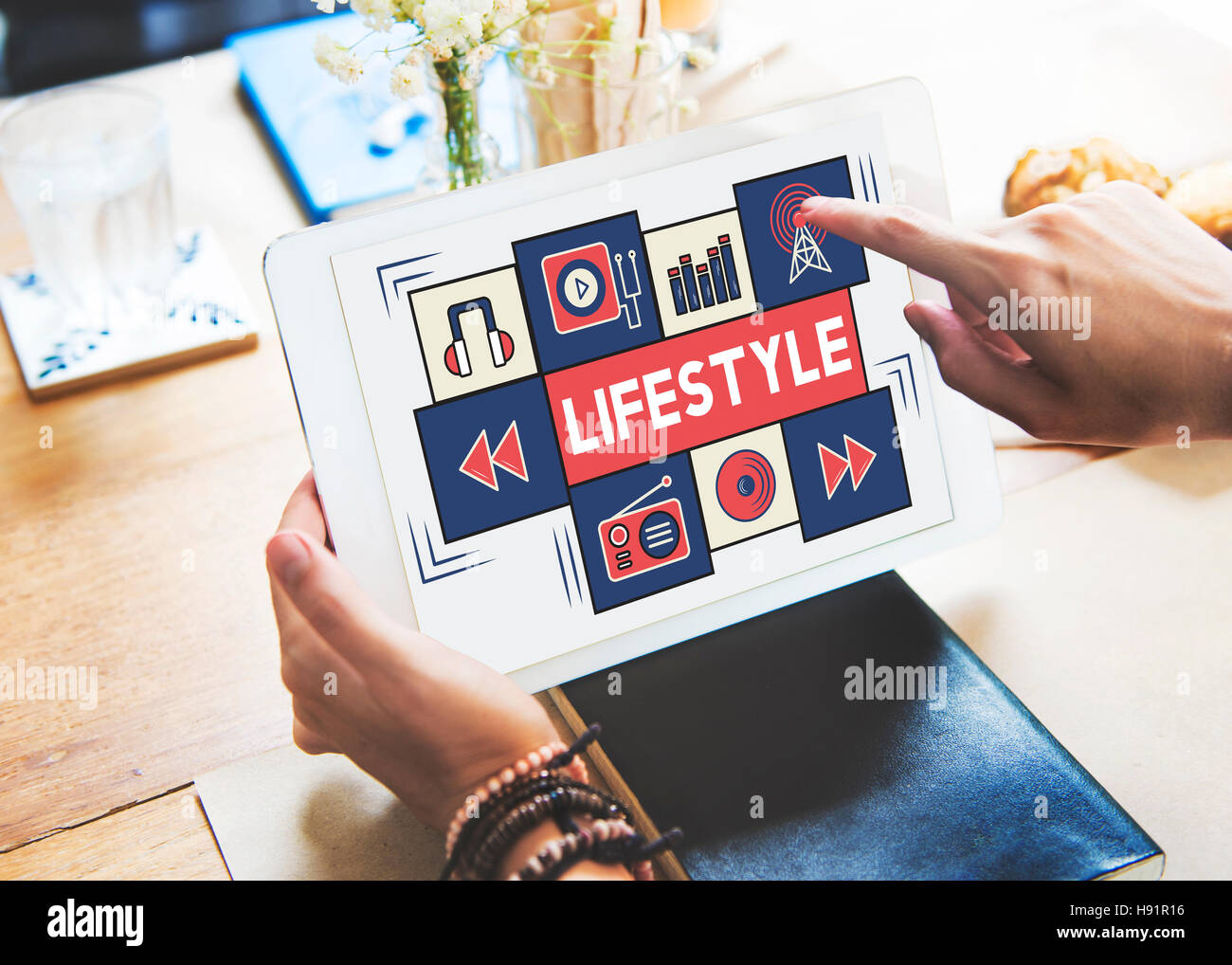 Lifestyle Way of Life Habits Situation Culture Concept Stock Photo - Alamy