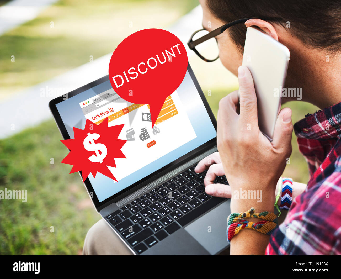 Discount Clearance Hot Price Promotion Concept Stock Photo - Alamy