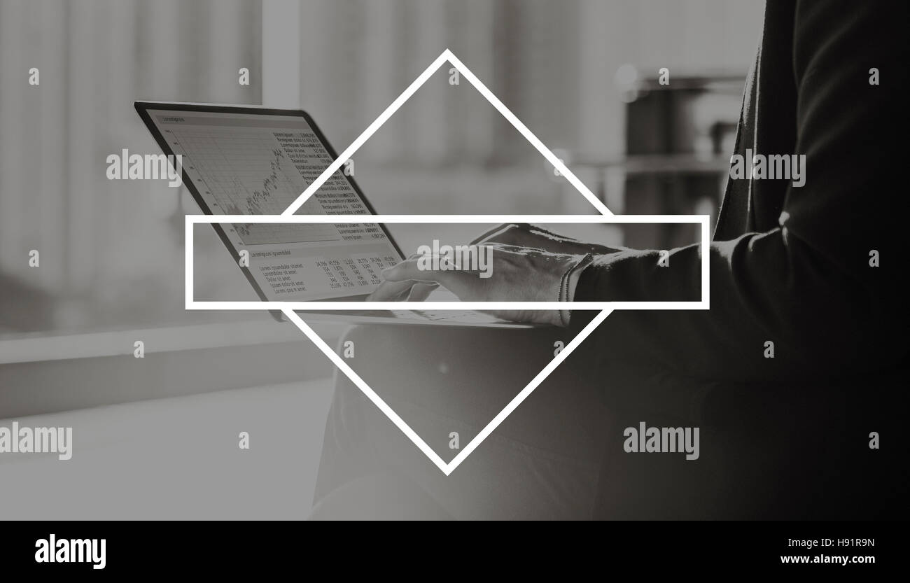 Banner Announcement Commercial Information Concept Stock Photo - Alamy