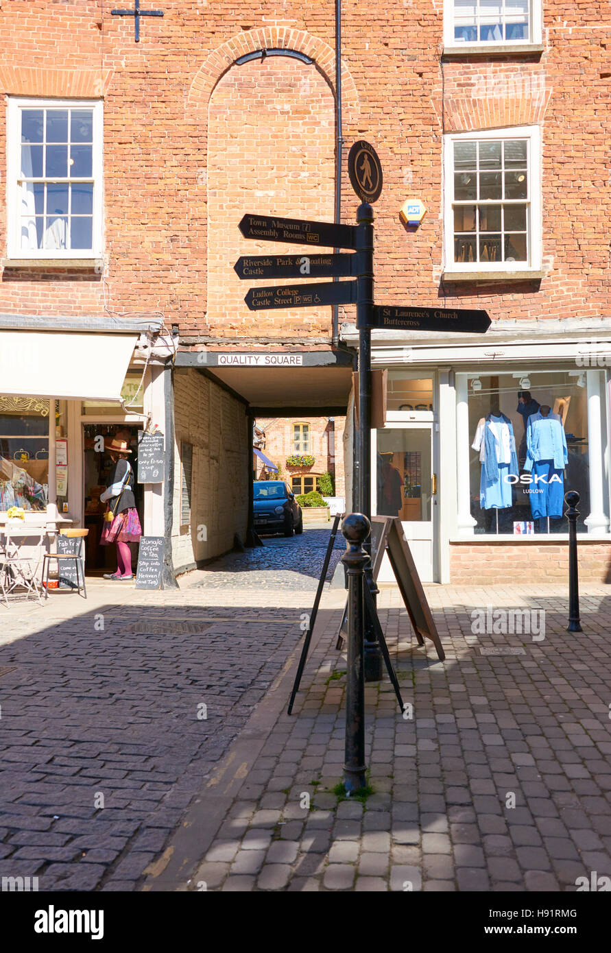 Quality road sign hi-res stock photography and images - Alamy