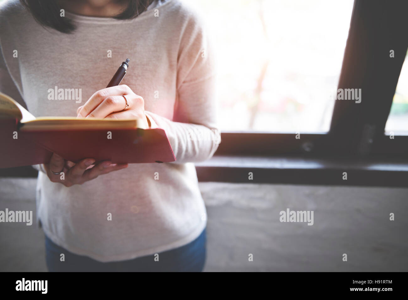 Lady handwriting hi-res stock photography and images - Alamy