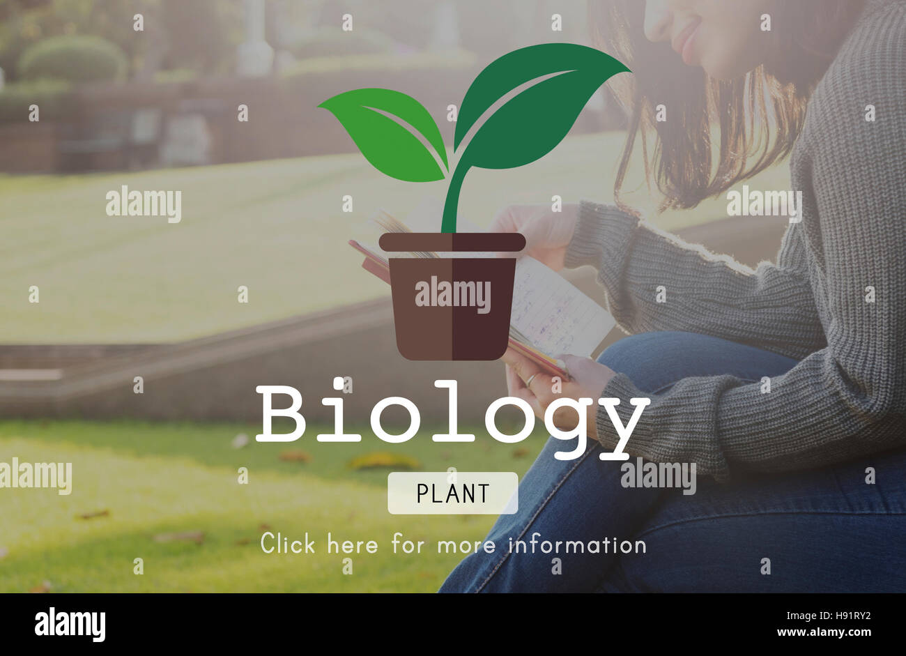Biology Science Environmental Conservation Nature Concept Stock Photo ...