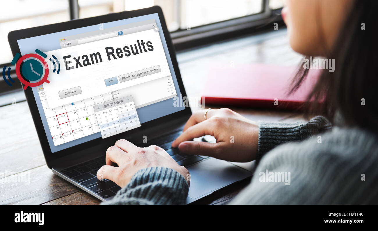 Exam Results Examination Grade Education Score Concept Stock Photo - Alamy