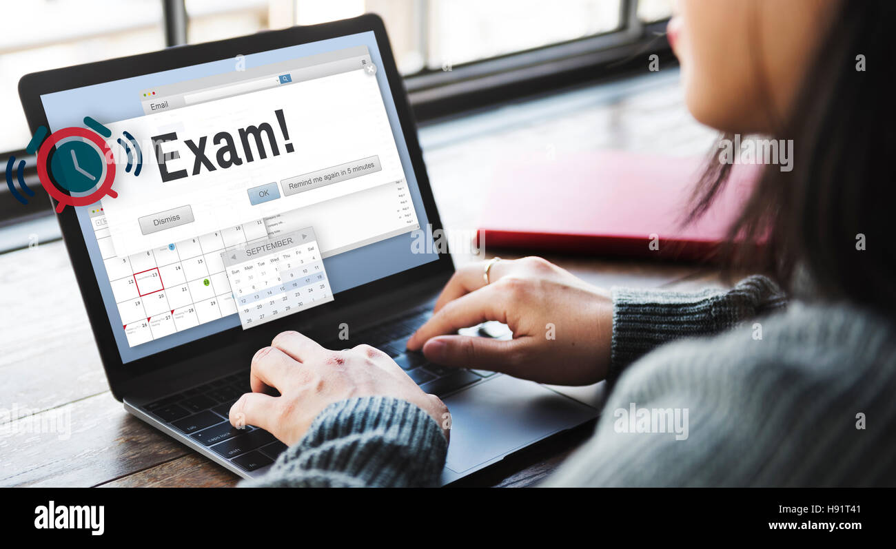 Exam Education Achievement Grade Score Concept Stock Photo - Alamy