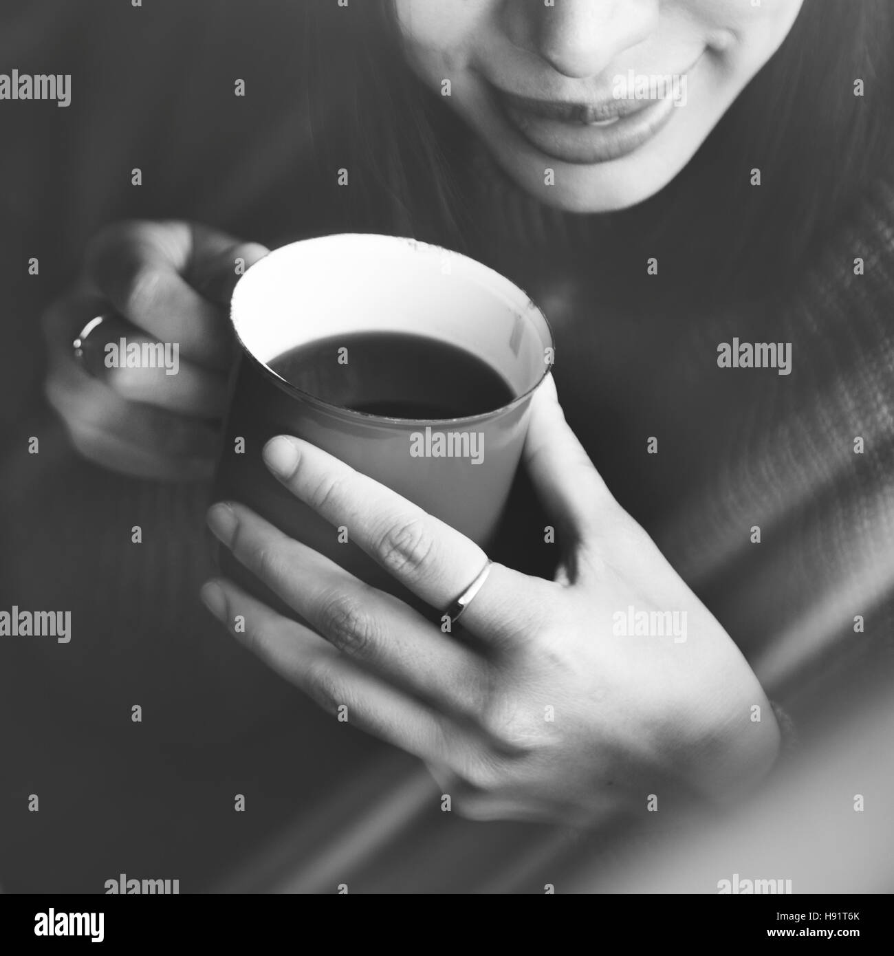 Smart home concept wireless Black and White Stock Photos & Images - Alamy