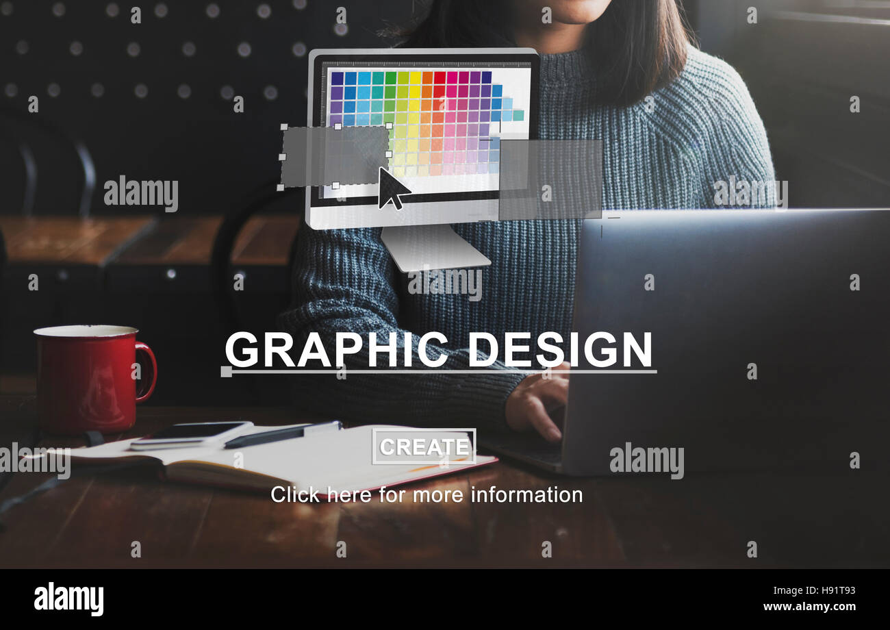 Graphic Design Illustration Art Work Concept Stock Photo - Alamy