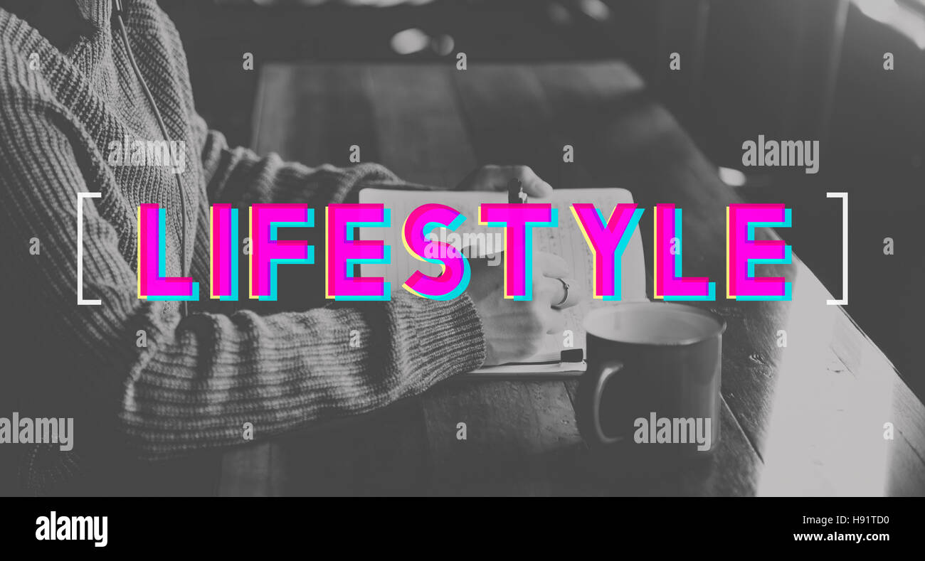 Lifestyle Culture Way of Life Interests Passion Habits Concept Stock ...