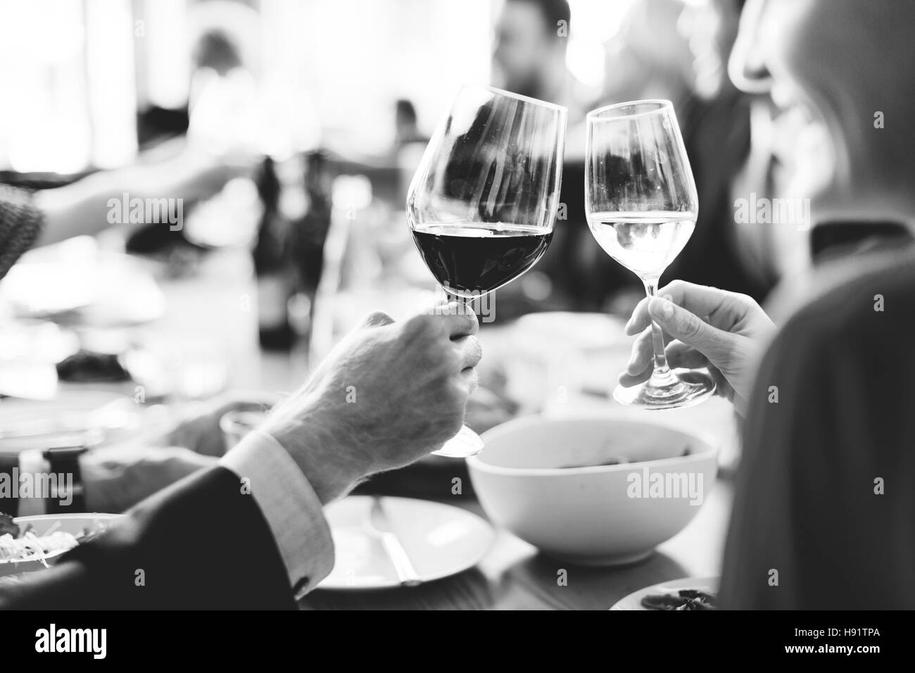 People Cheers Celebration Toast Happiness Togetherness Concept Stock ...