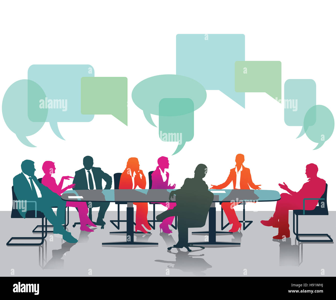 Opinions and discussion hi-res stock photography and images - Alamy
