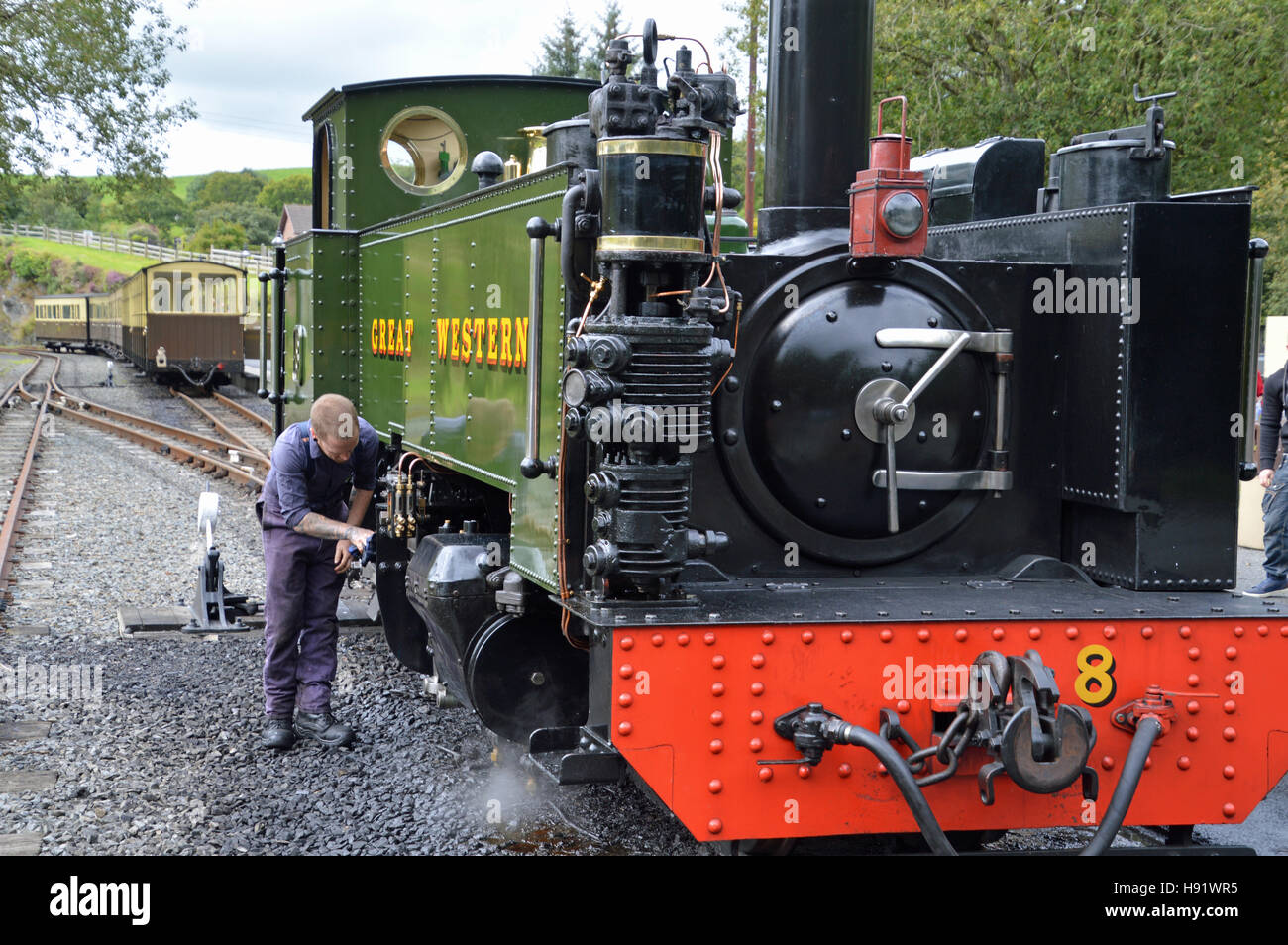 Aberystwyth rheidol railway hi-res stock photography and images - Alamy