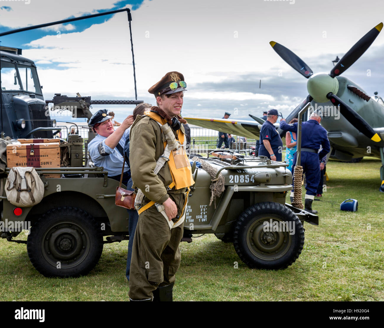 'Lytham 1940s Wartime Festival' Stock Photo - Alamy