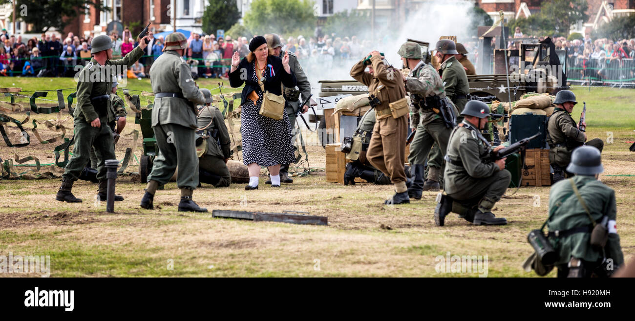 'Lytham 1940s Wartime Festival' Stock Photo - Alamy