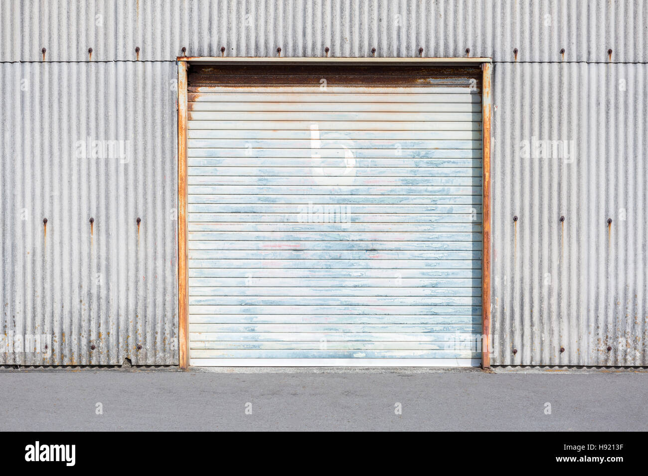 Self Storage Unit Shutter door or roller door of factory building use ...