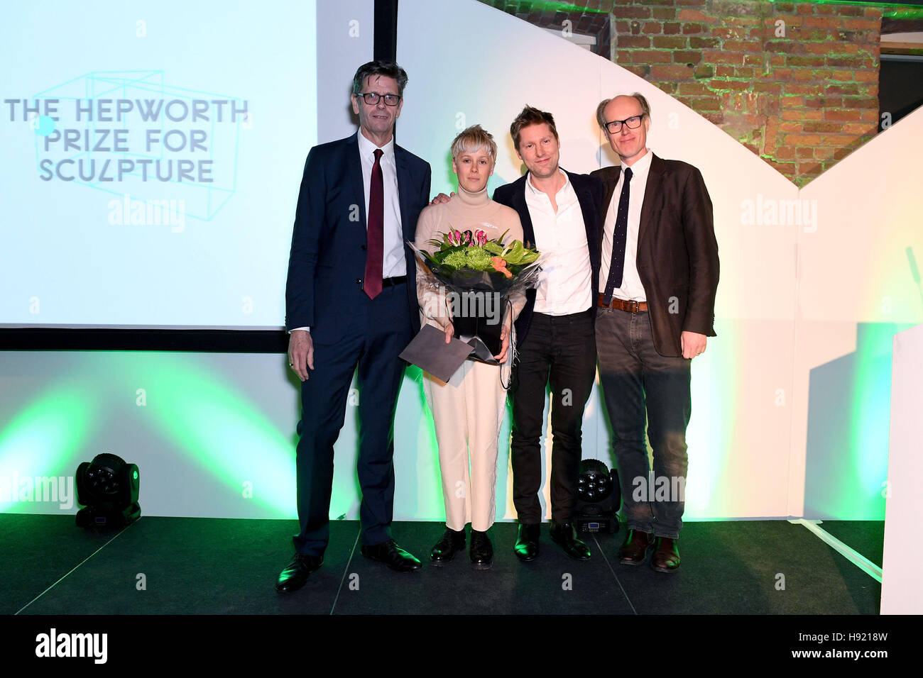 EDITORIAL USE ONLY Helen Marten, winner of the inaugural Hepworth Prize ...