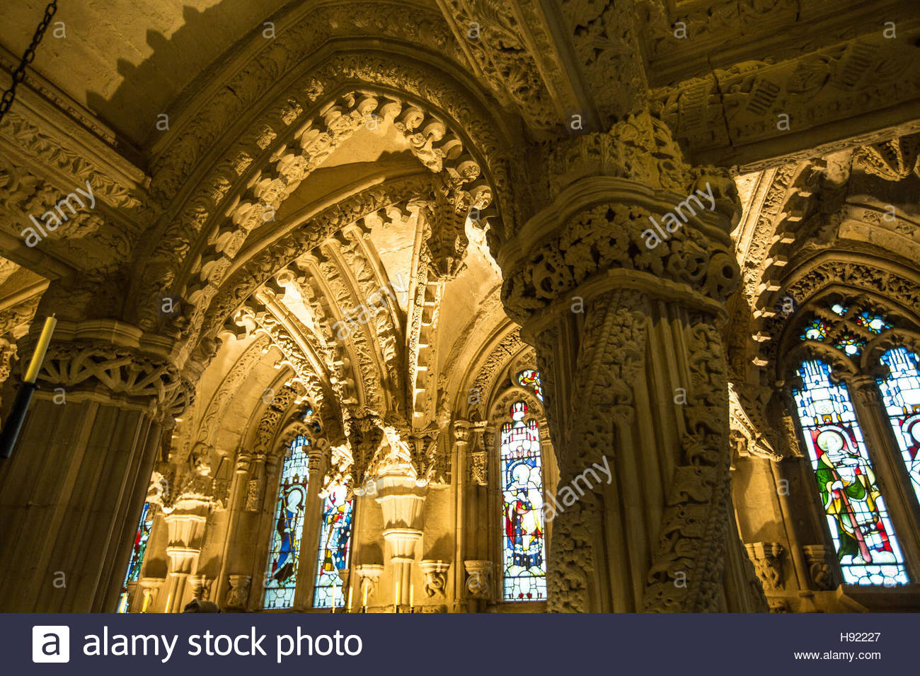 Rosslyn Chapel Crypt Scotland Stock Photos & Rosslyn Chapel Crypt ...