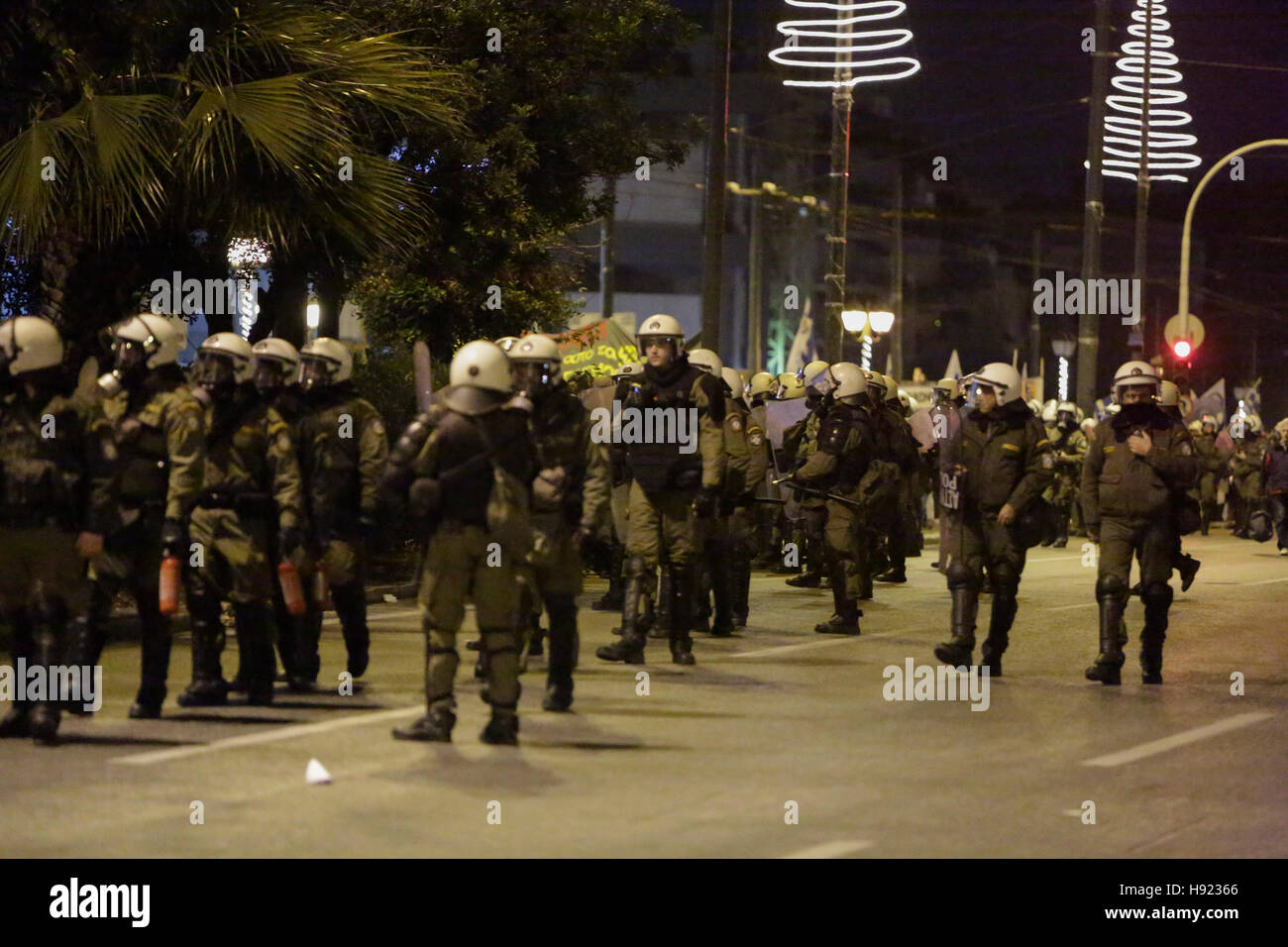 Police military officers block hi-res stock photography and images - Alamy