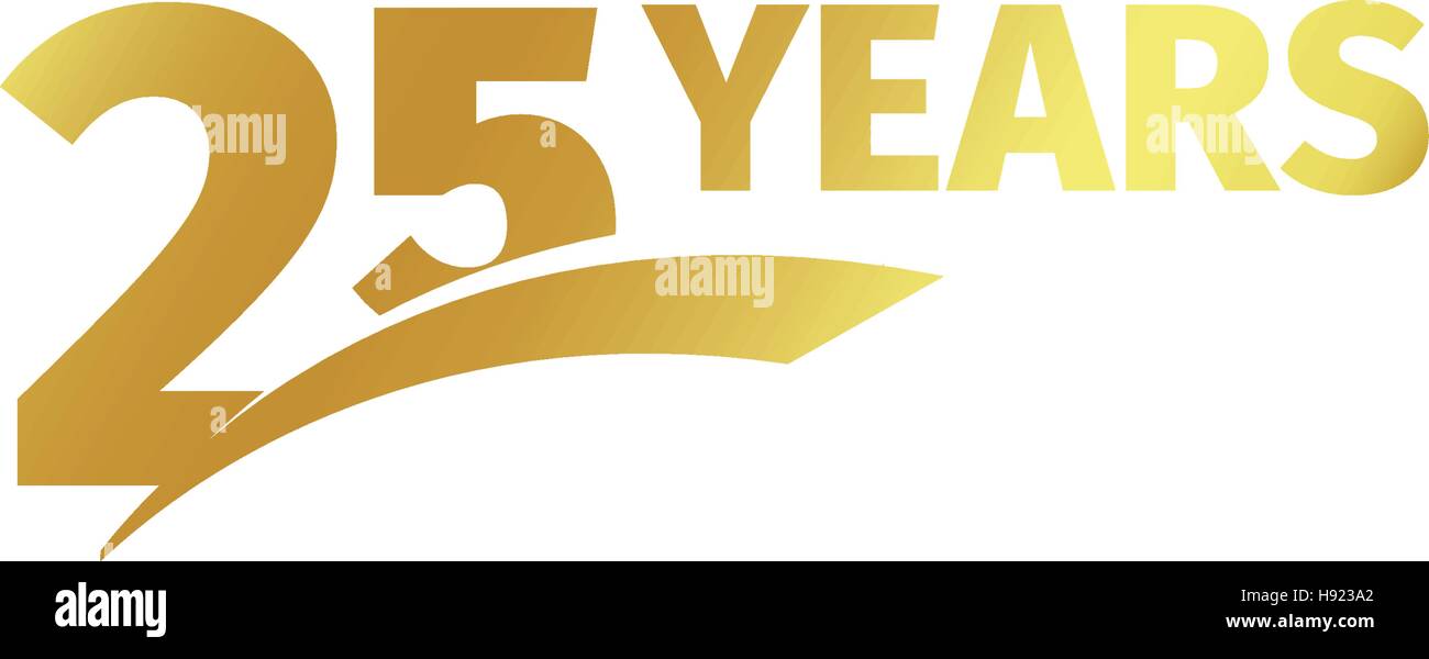 25th anniversary logo hi-res stock photography and images - Alamy