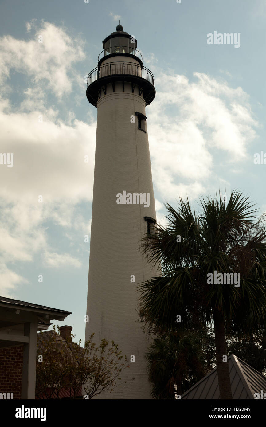 Georgia st simons island lighthouse hi-res stock photography and images ...