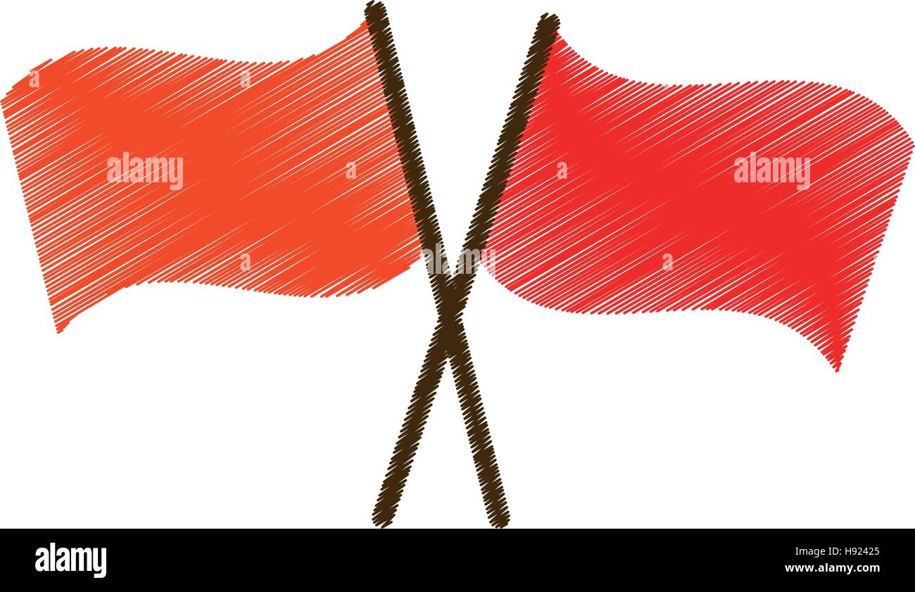 Isolated flag of sport design Stock Vector Image & Art - Alamy