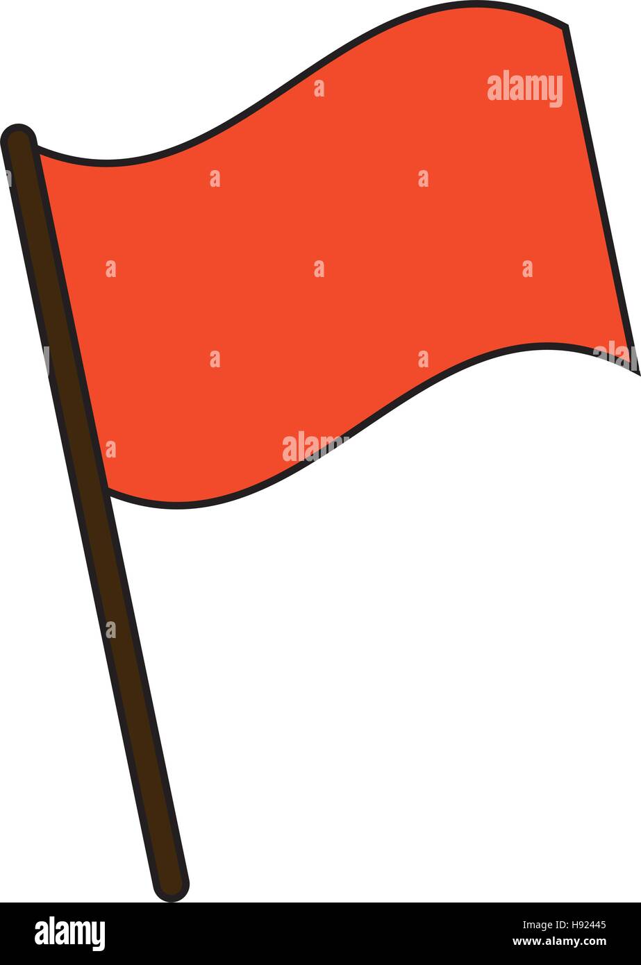 Isolated flag of sport design Stock Vector Image & Art - Alamy