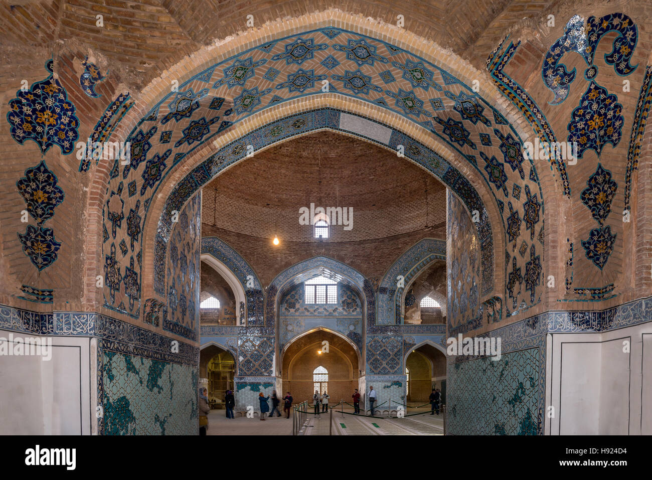 Blue Mosque or Masjidi Qebud Mosque in Tabriz, Iran Stock Photo - Alamy