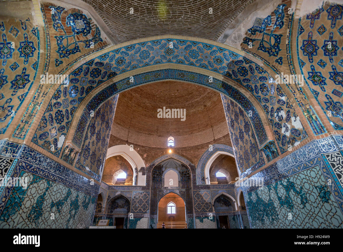 Blue Mosque or Masjidi Qebud Mosque in Tabriz, Iran Stock Photo - Alamy