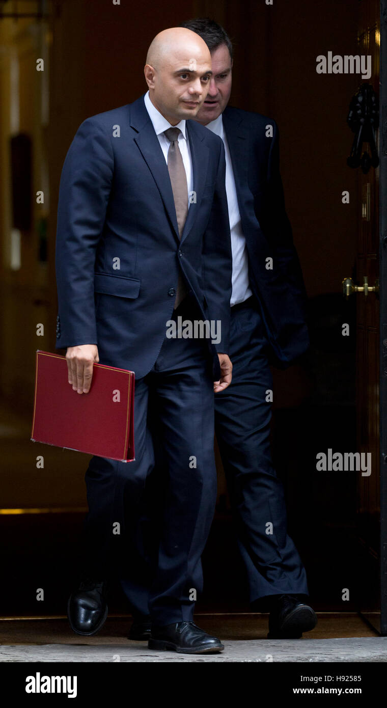 Communities and Local Government Secretary Sajid Javid MP attends a ...