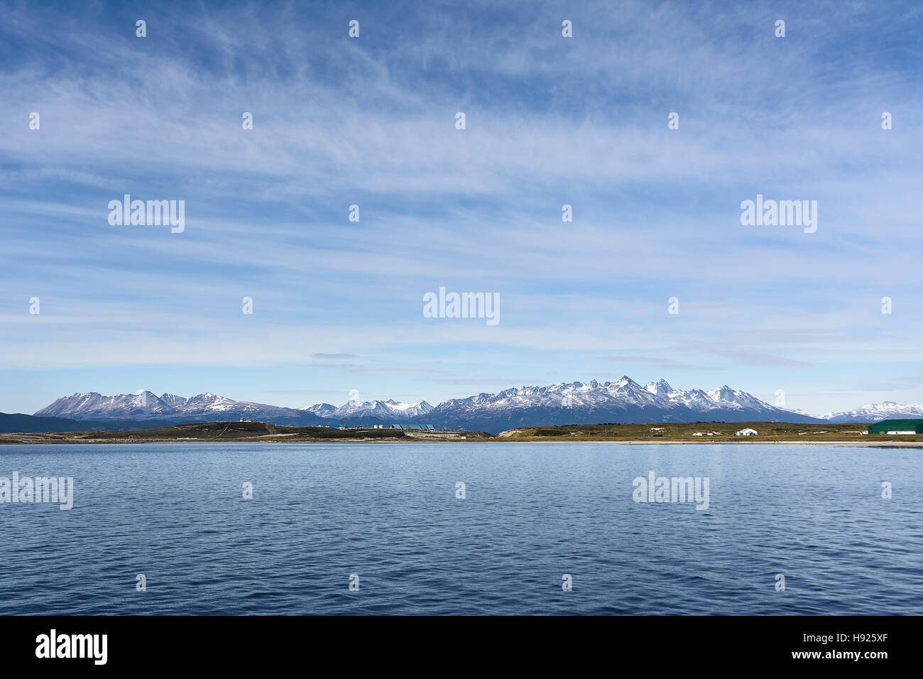 Isla gordon viewed from Beagle chanel Stock Photo - Alamy