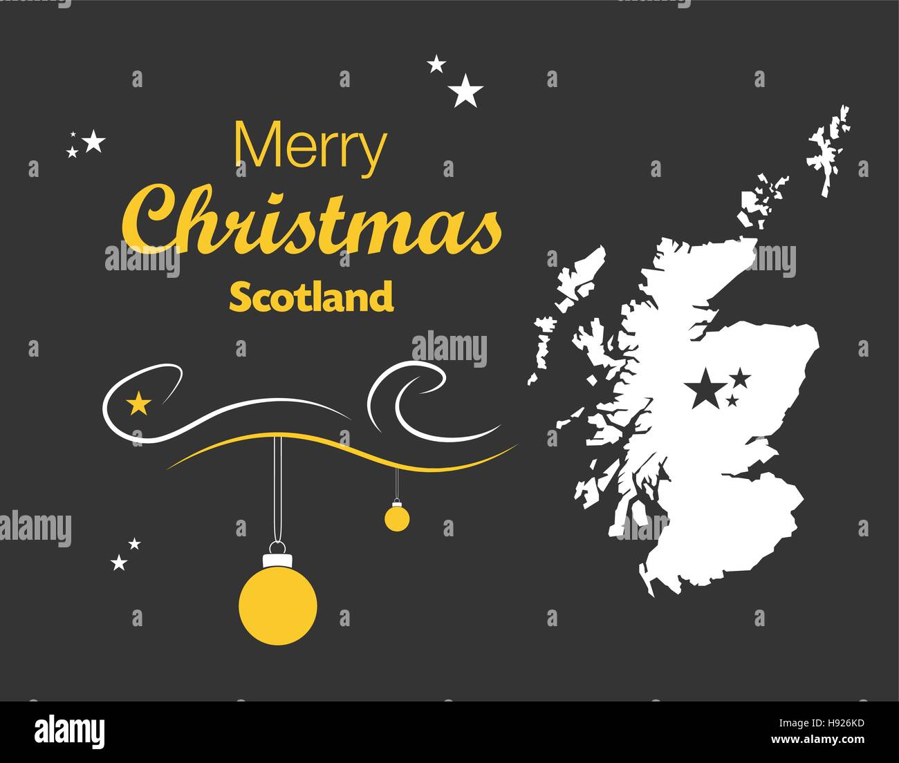 Scotland map Stock Vector Images - Alamy