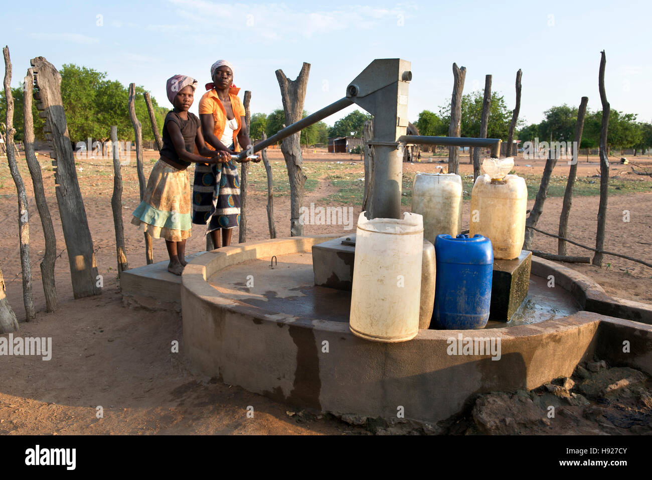 Pump two women hi-res stock photography and images - Alamy