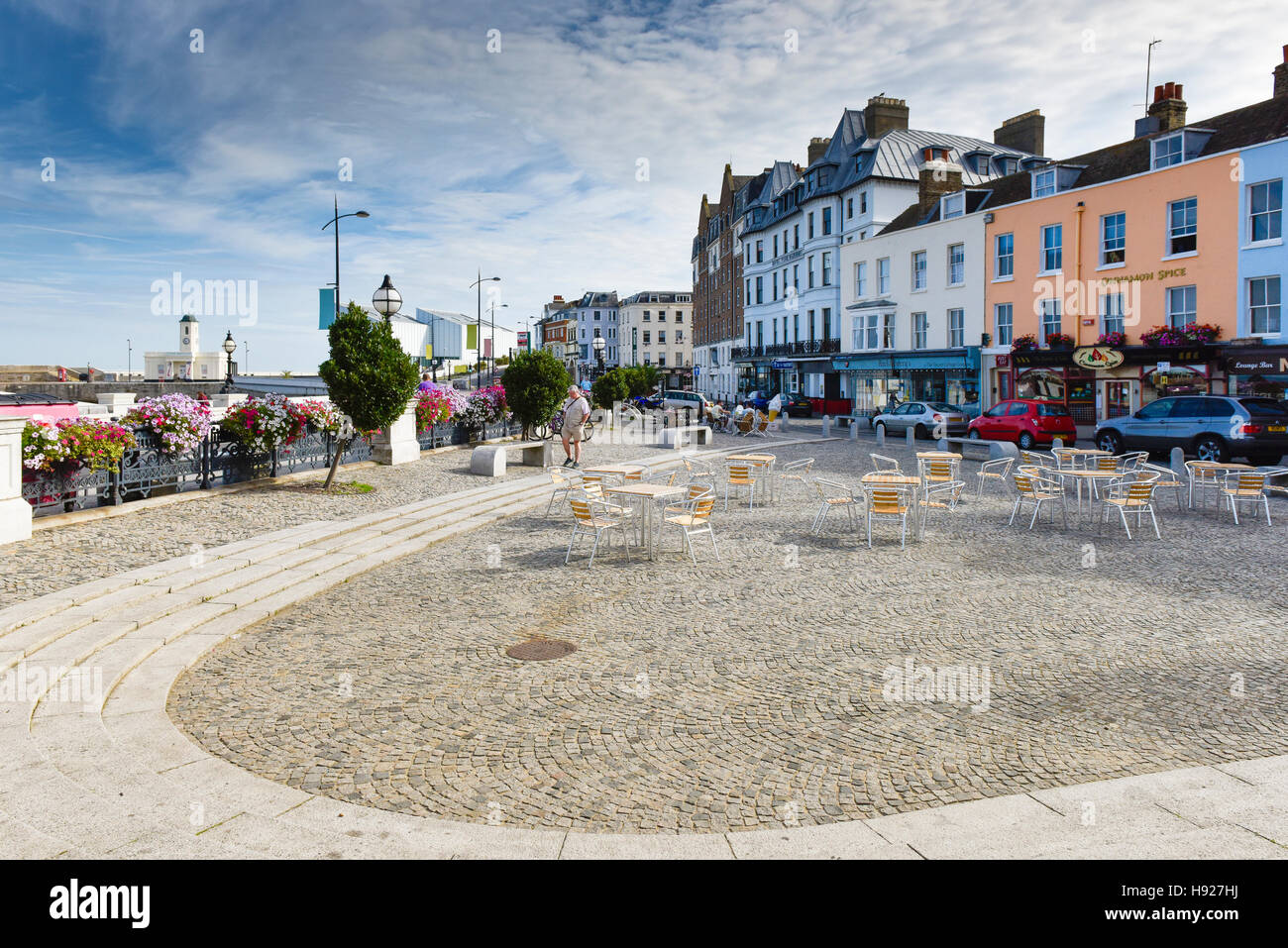 Buildings in Old Margate in Kent Stock Photo - Alamy