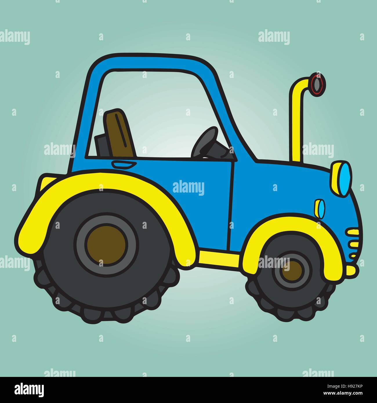 Traction machine Stock Vector Images - Alamy