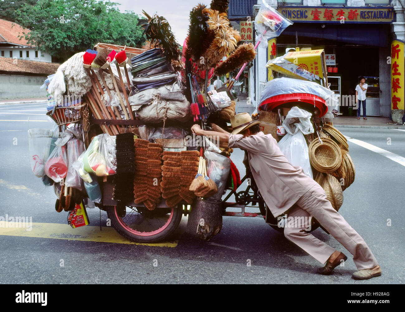 Pushing A Heavy Load High Resolution Stock Photography and Images - Alamy