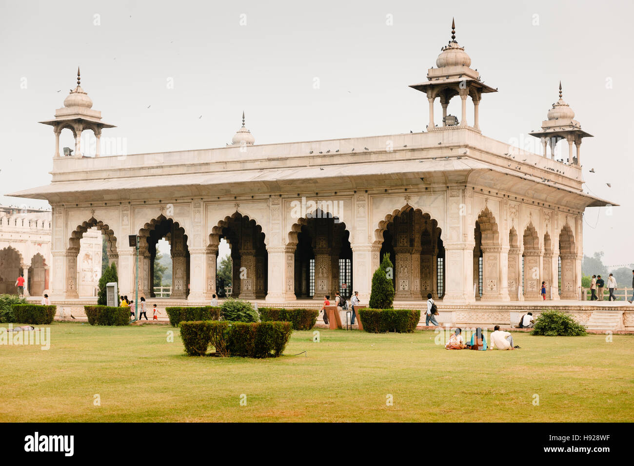Diwan I Khas at The Red Fort complex in New Delhi Stock Photo - Alamy