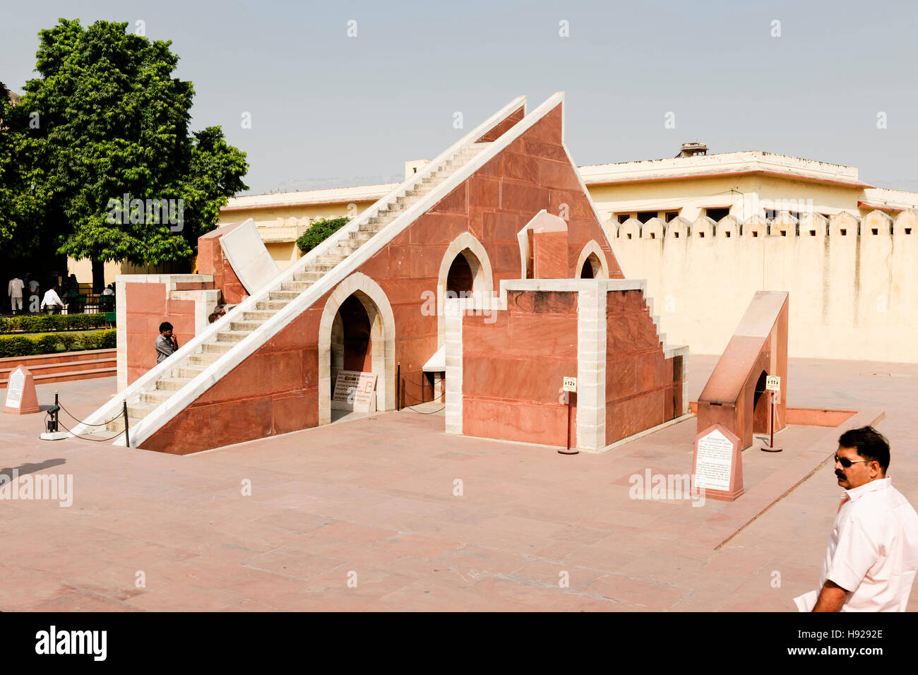 Jantar Mantar Observatory in Jaipur Stock Photo - Alamy