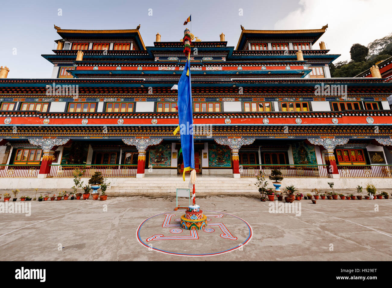 Choling monastery darjeeling hi-res stock photography and images - Alamy