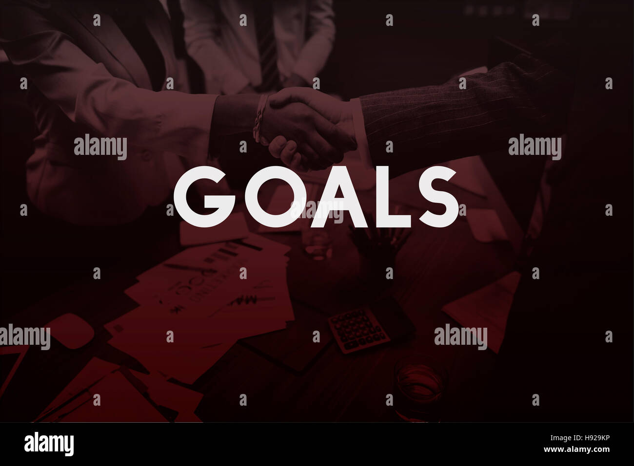 Goals Aspiration Target Vision Confidence Hopeful Concept Stock Photo ...