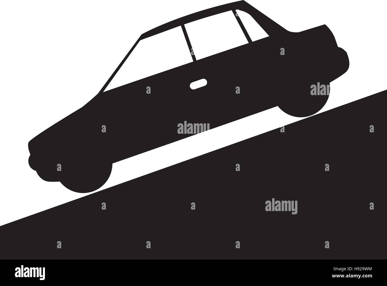 Isolated car road sign design Stock Vector Image & Art - Alamy