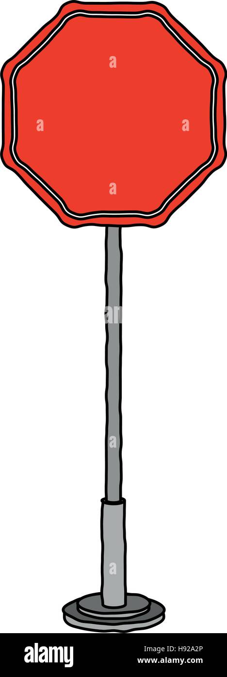 Isolated red road sign design Stock Vector Image & Art - Alamy