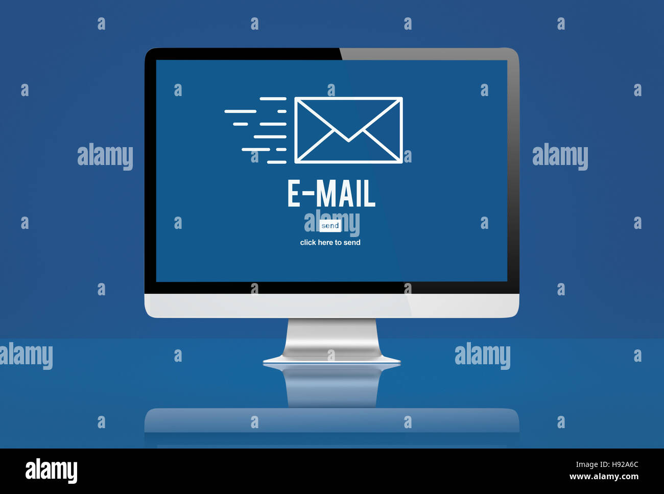 E-mail Envelope Correspondence Data Concept Stock Photo - Alamy