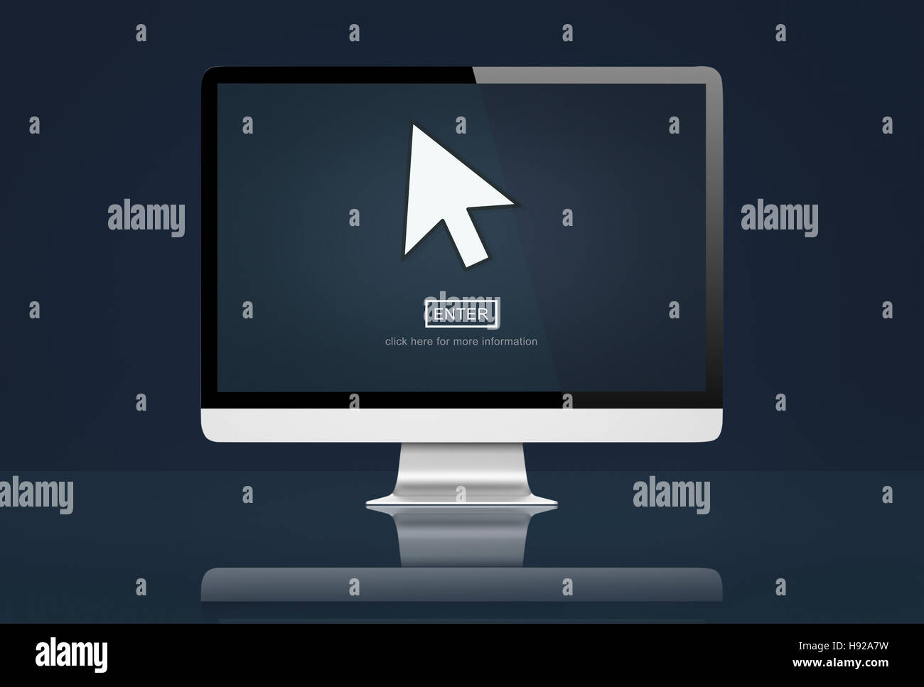 Cursor Mouse Click Arrow Concept Stock Photo - Alamy