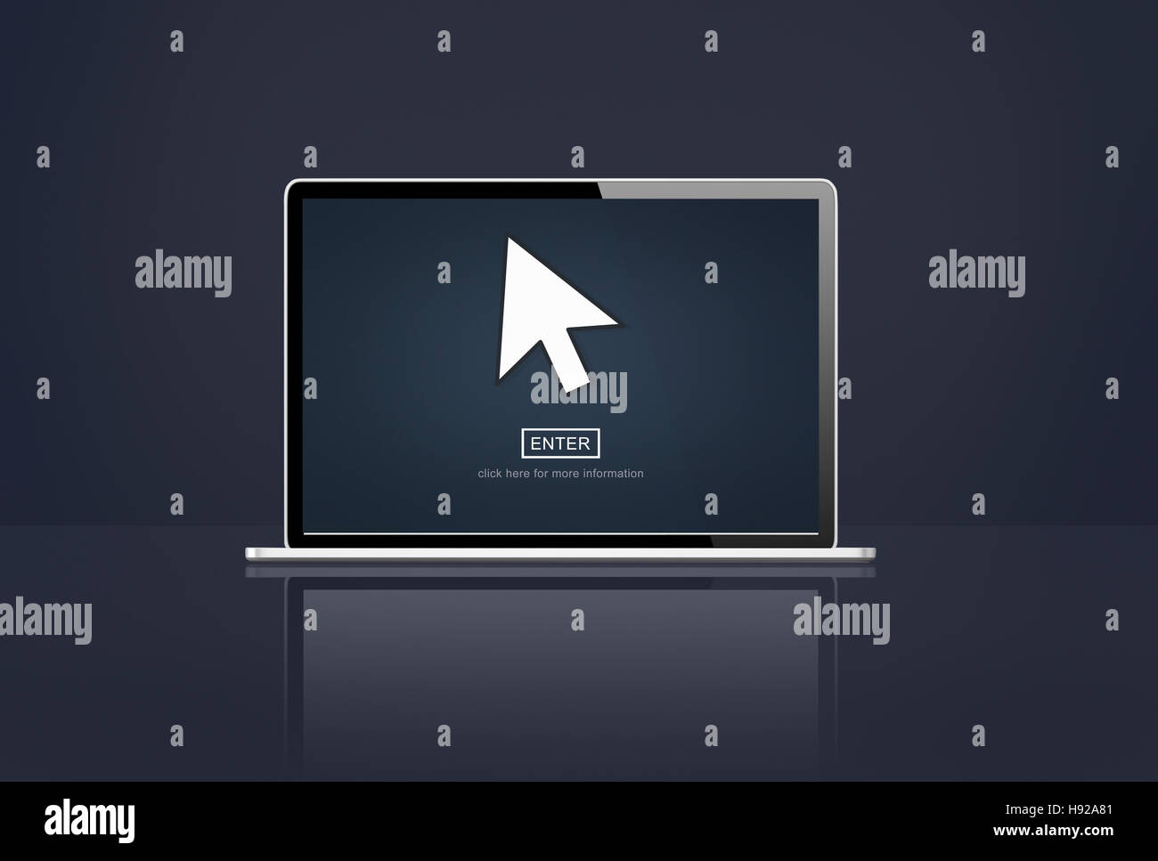 Cursor arrow pointer click hi-res stock photography and images - Alamy