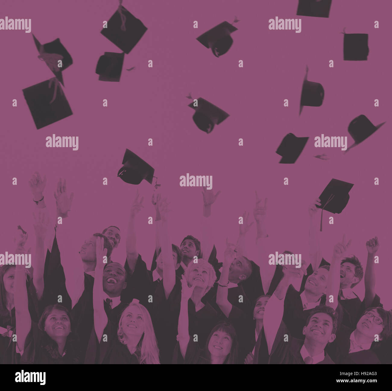 Graduation collage hi-res stock photography and images - Alamy