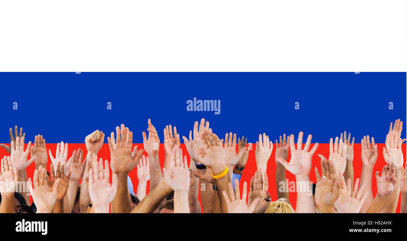 Russia Flag Patriotism Russian Pride Unity Concept Stock Photo - Alamy