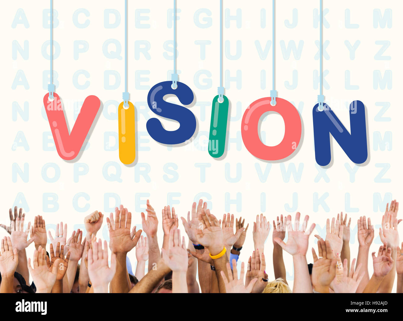 Vision Inspiration Motivation Aspiration Direction Concept Stock Photo ...